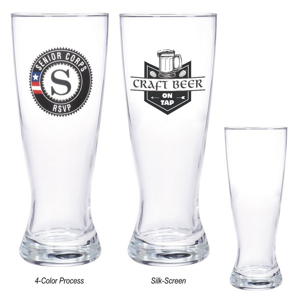 Dh6033 20 Oz Pilsner Glass With Custom Imprint